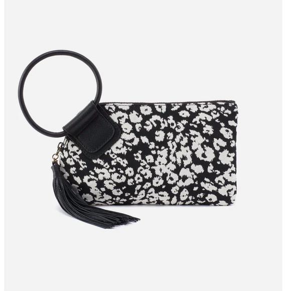 HOBO | Bags | New Hobo Sable Wristlet In Black White | Poshmark